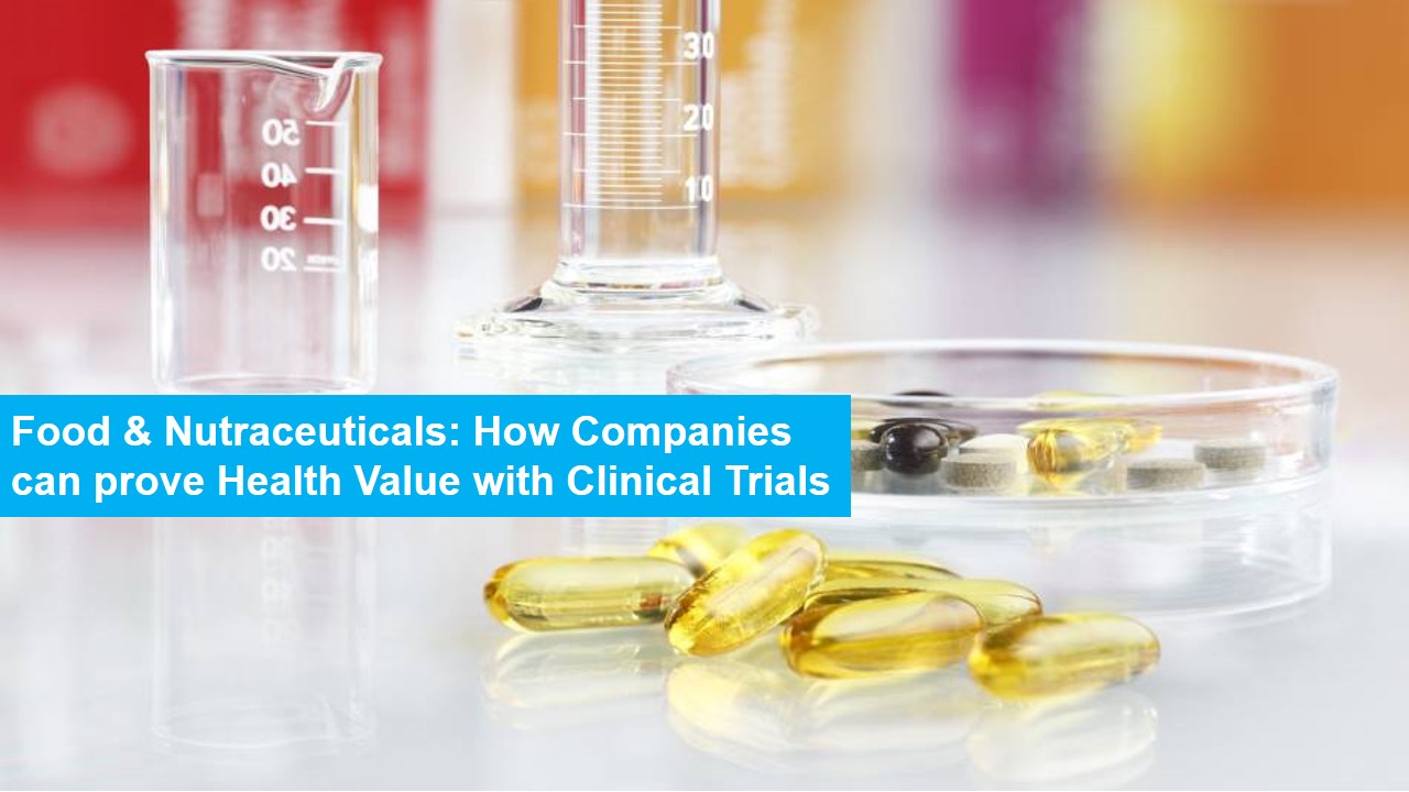 How Companies can Prove Health Value with Food & Nutra Trials