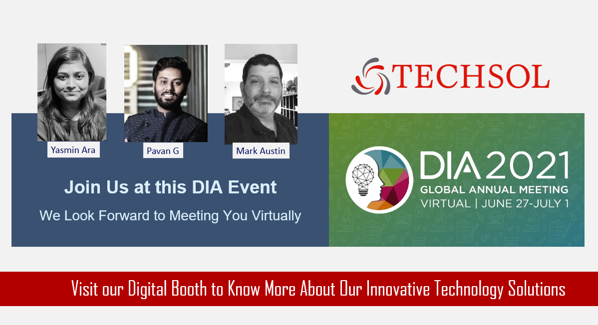DIA Global Annual Conference 2021 - Techsol Life Sciences